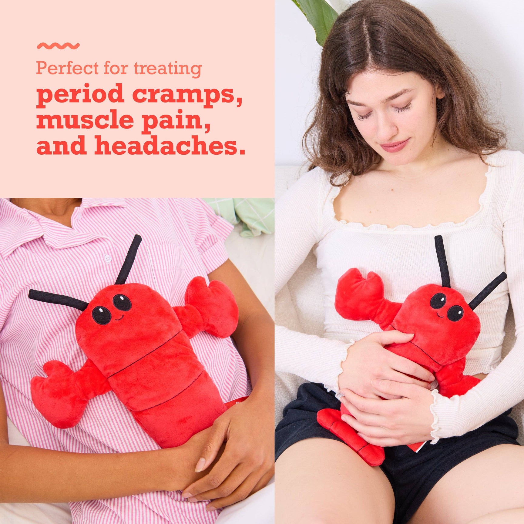 Menstruation Crustacean Lobster Heating Pad | Period Nirvana – Period ...