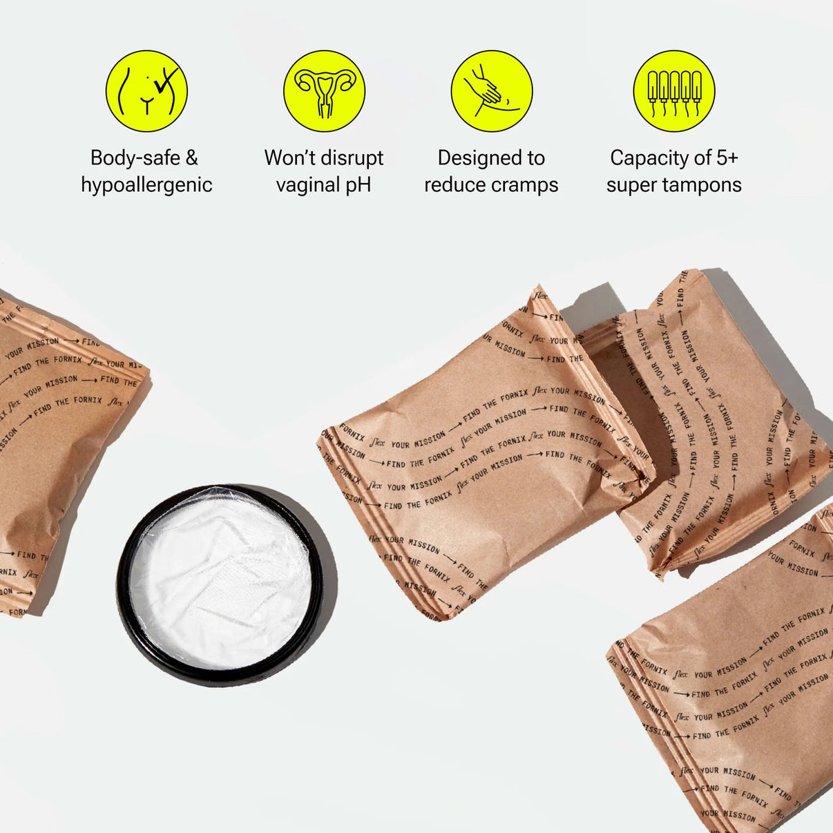 Flex Disc | Disposable One Size Menstrual Disc – Period Nirvana