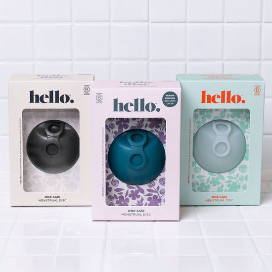 Hello Disc | One Size Reusable Menstrual Disc – Period Nirvana